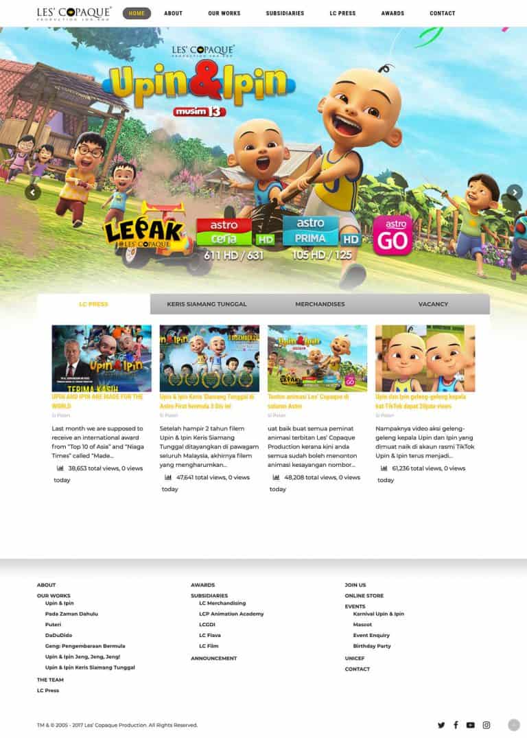 Les’ Copaque Production - Designville